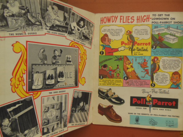Poll Parrot's Howdy Doody Photo Album (1950's)