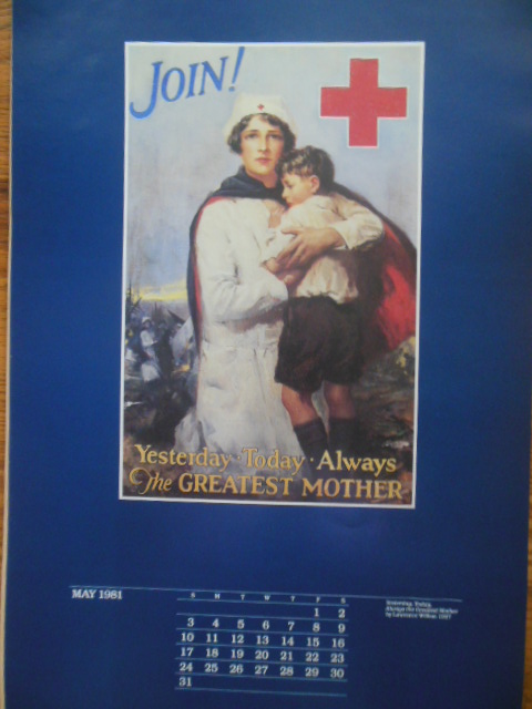 American Red Cross Centennial Calendar 1981