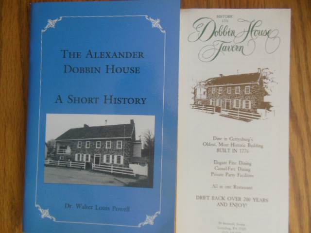 The Alexander Dobbin House; A Short History (Brochure Dobbin House ...