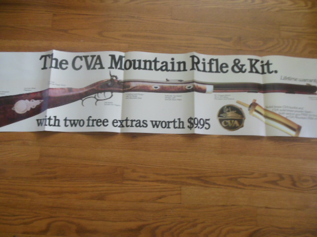 CVA Mountain Rifle & Kit Promotion Materials (1977)