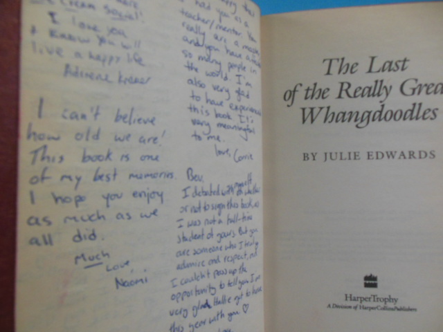 The Last of the Really Great Whangdoodles (Presentation Copy, 1989)