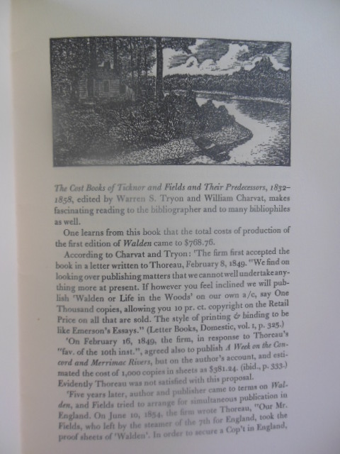 Mr. Emerson Writes A Letter About Walden (1954)