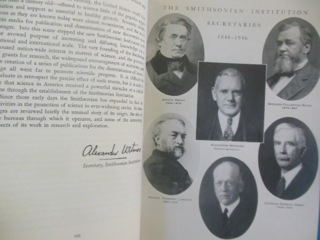 The First Hundred Years of the Smithsonian Institution 1846-1946
