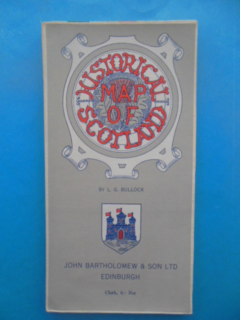 Bartholomew's and Son Historic Map of Scotland (1950's)