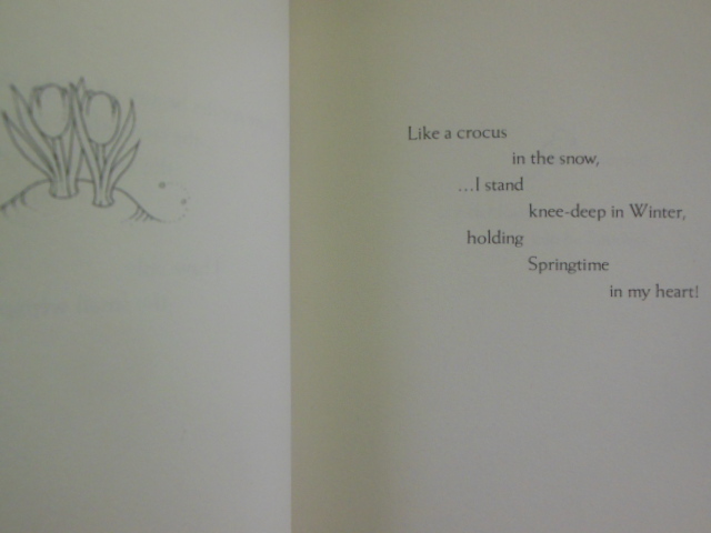 Crocus In the Snow: A Book of Poems by Joan Walsh Anglund (1990)