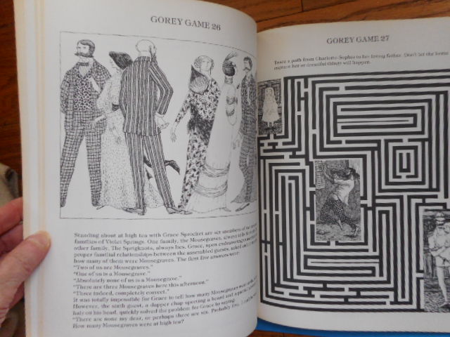Gorey Games Based on the Work of Edward Gorey