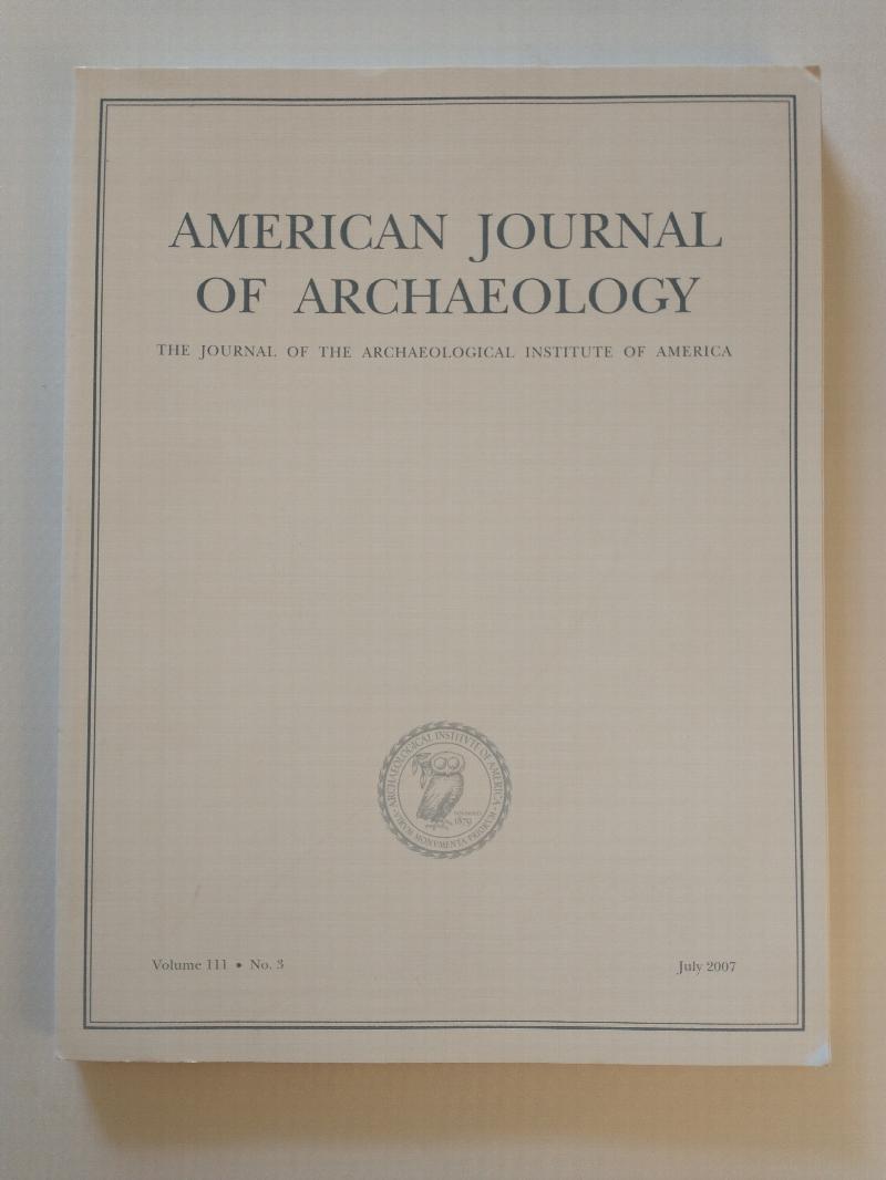 American Journal of Archaeology April, 2009 (Etruscan Heaven,Pottery at ...
