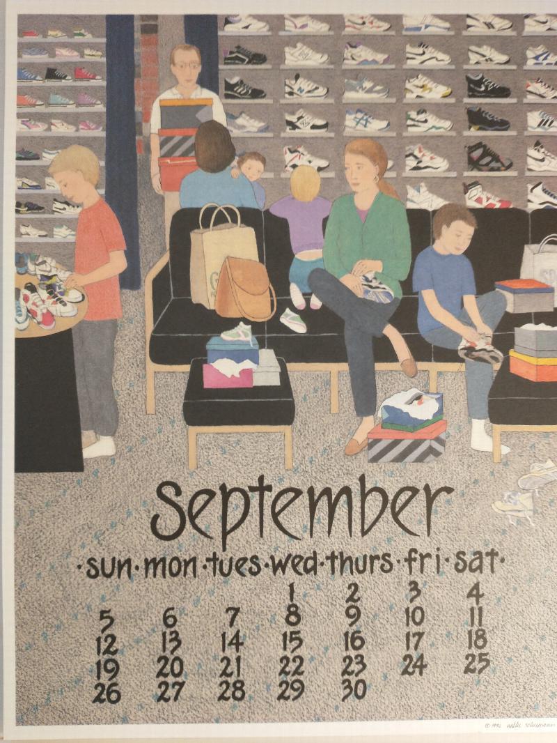 POSTER CALENDAR FOR 1993