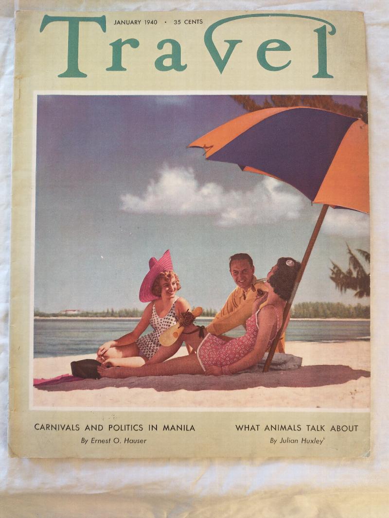 TRAVEL JANUARY 1940 [ MAGAZINE ]
