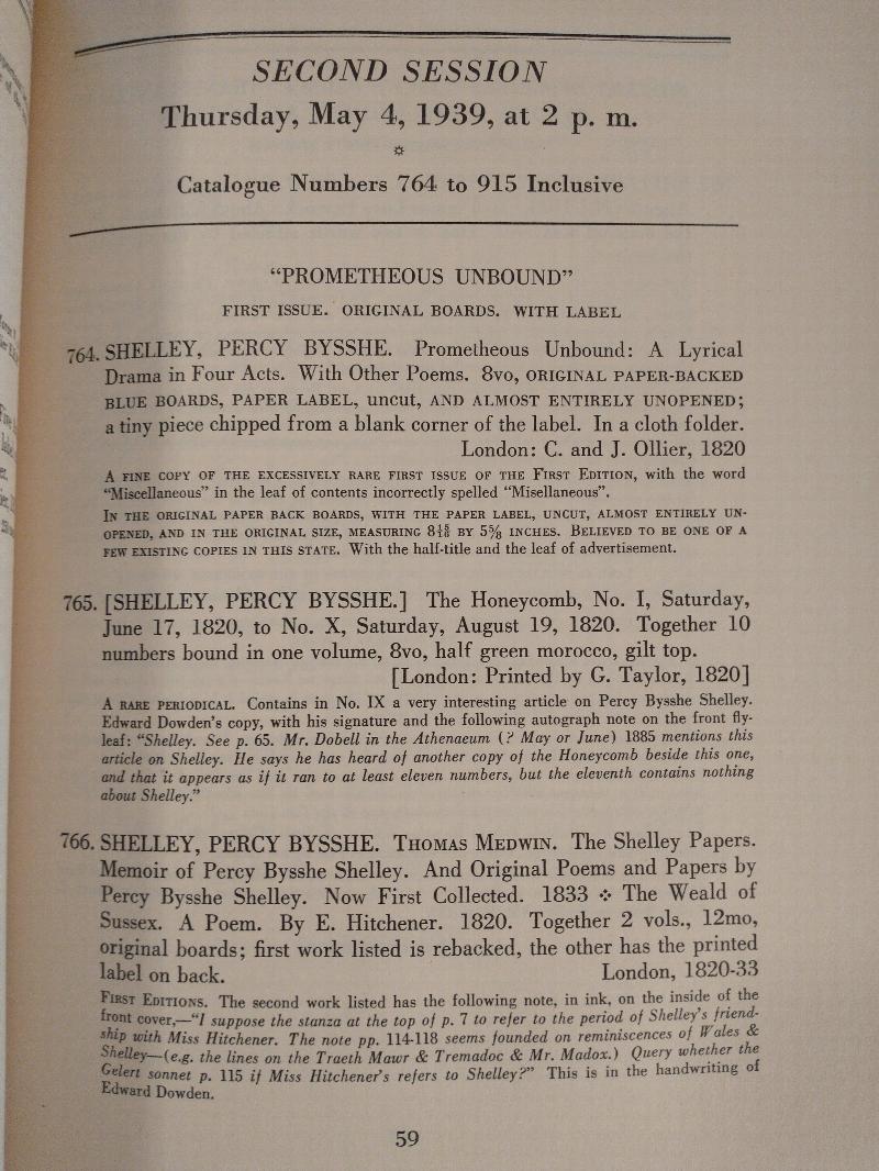 THE RENOWNED LIBRARY OF THE LATE JOHN A. SPOOR PART II M-Z