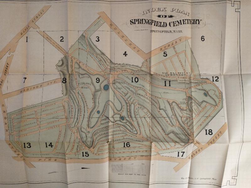 HISTORICAL MEMOIR OF THE SPRINGFIELD CEMETERY [ SPRINGFIELD MASS. ]