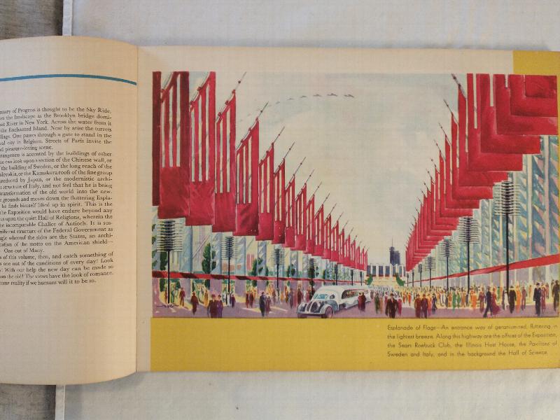A CENTURY OF PROGRESS EXPOSITION OFFICIAL BOOK OF VIEWS