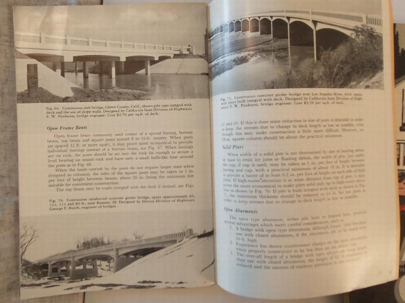 CONTINUOUS CONCRETE BRIDGES ALPHA CEMENT HOW TO USE IT [ 2 BOOKS ON CONSTRUCTION WITH CEMENT ]
