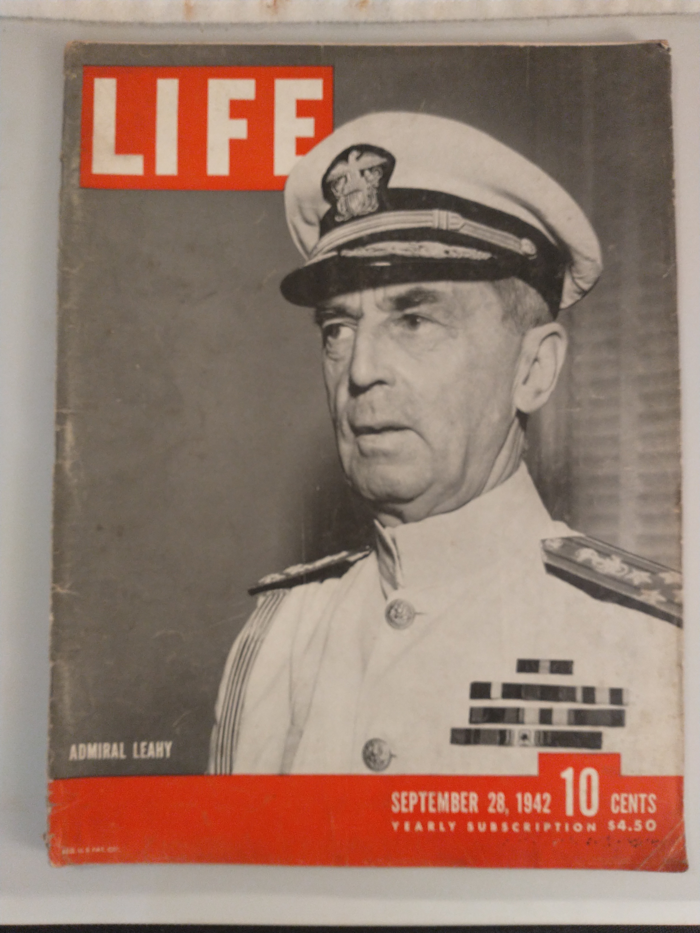 LIFE MAGAZINE SEPT 28 1942